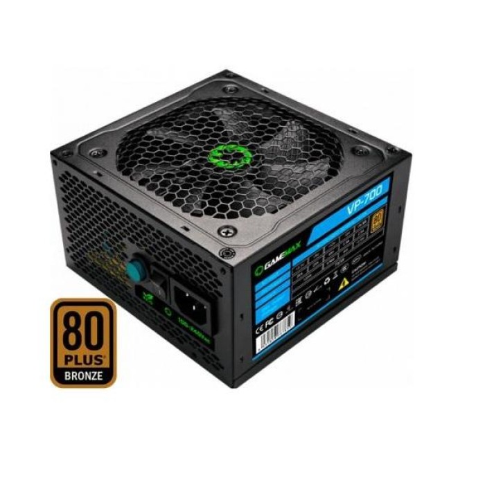 FUENTE DE PODER GAMEMAX VP-SERIE 700W 80 PLUS BRONCE ATX P/N VP-700 | Pc Express Ltda